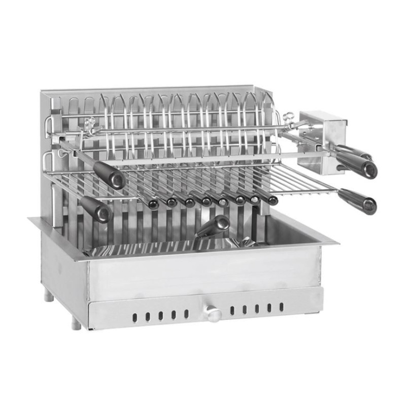 Gril inox à encastre ou à poser 56 cm FORGE ADOUR - Latour Mobilier de ...