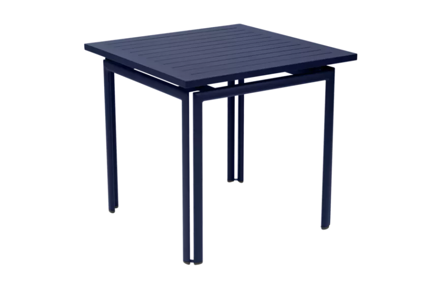 Table de jardin 80x80 cm COSTA 4 places FERMOB - Latour Mobilier de Jardin