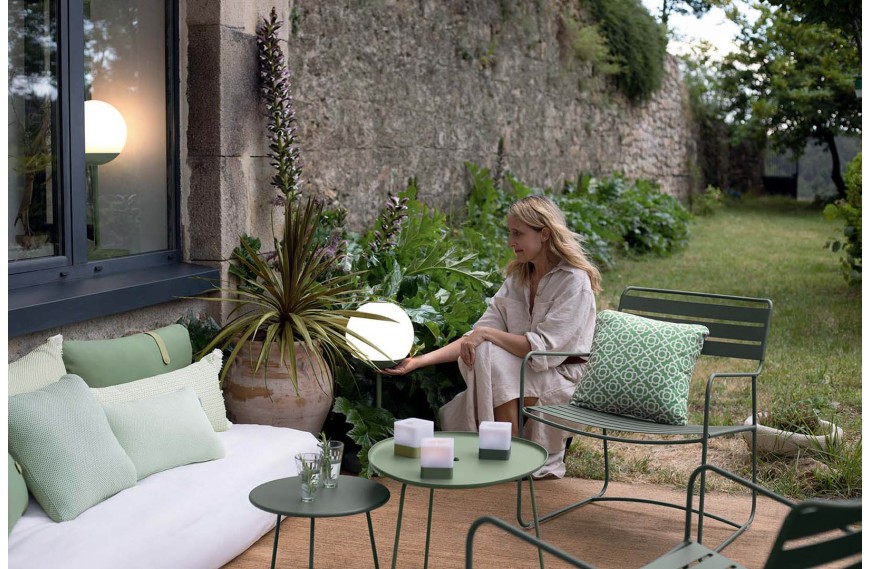 Table basse de jardin Cocotte H43.5xØ55 cm FERMOB - Latour Mobilier de ...