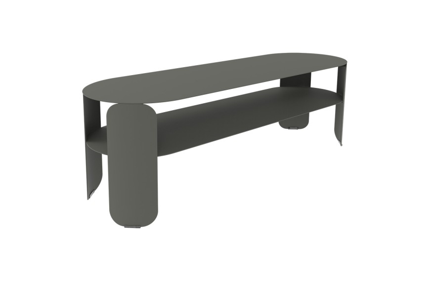 Table basse de jardin 120x40xh42 cm BEBOP FERMOB - Latour Mobilier de ...