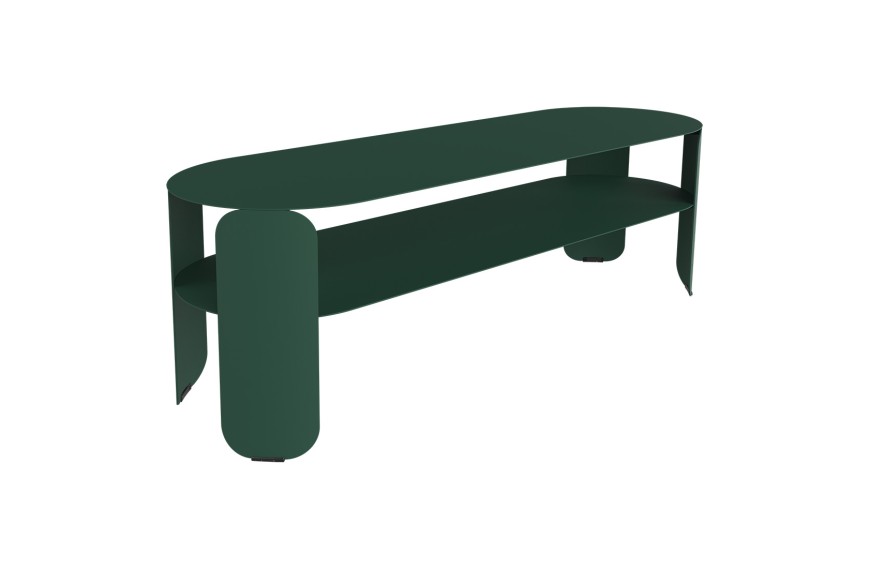 Table basse de jardin 120x40xh42 cm BEBOP FERMOB - Latour Mobilier de ...