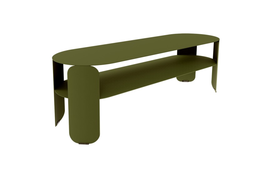 Table basse de jardin 120x40xh42 cm BEBOP FERMOB - Latour Mobilier de ...