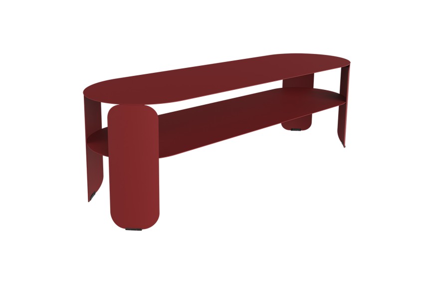 Table basse de jardin 120x40xh42 cm BEBOP FERMOB - Latour Mobilier de ...