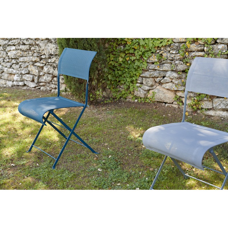 Chaise pliante de jardin PREMIUM DUNE FERMOB - Latour Mobilier de Jardin