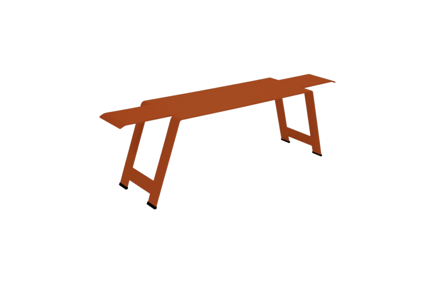Banc de jardin Origami 154x35 cm FERMOB - Latour Mobilier de Jardin