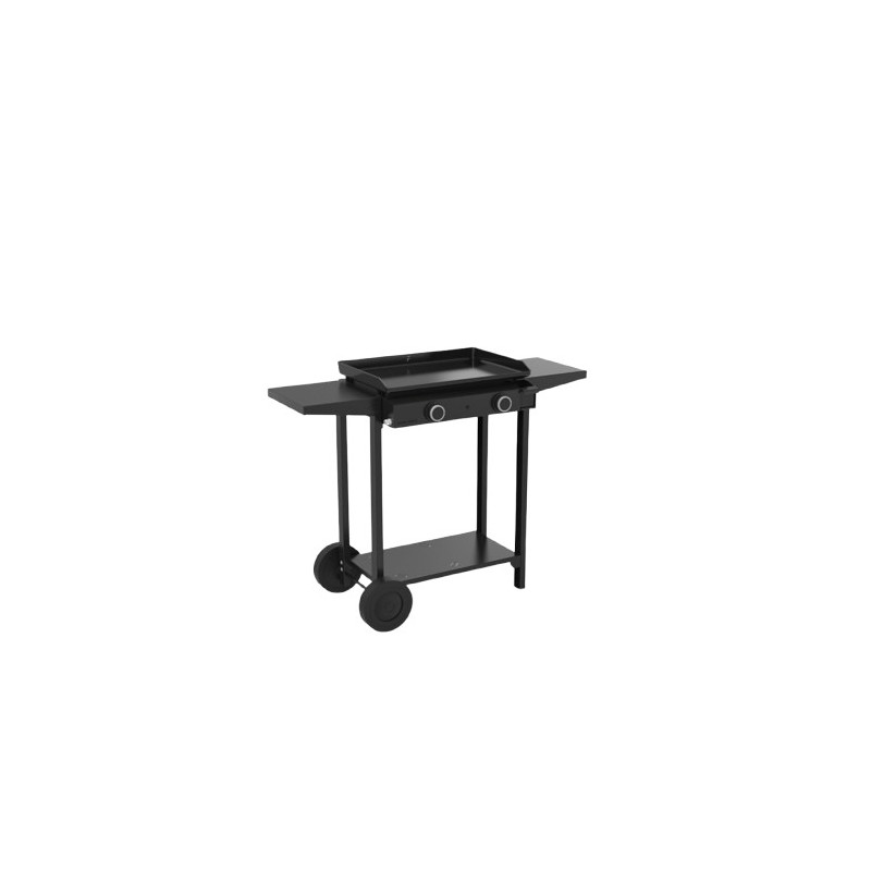 Chariot plancha BASE 60 Acier noir FORGE ADOUR - Latour Mobilier de Jardin